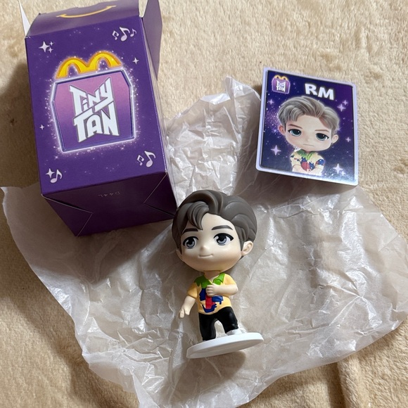 McDonald's | Toys | Mcdonalds Tinytan Bts Rm Figure | Poshmark